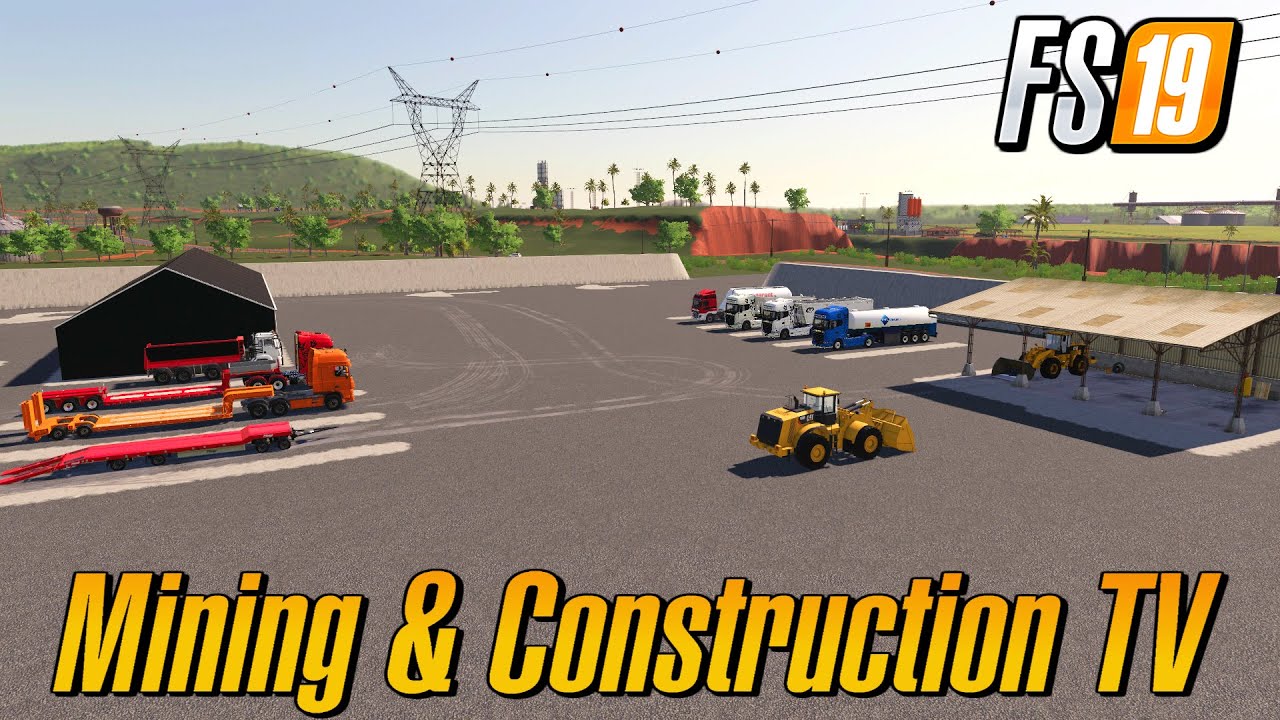 New Start At Mining & Construction Economy Map 0.6 Farming Simulator ...