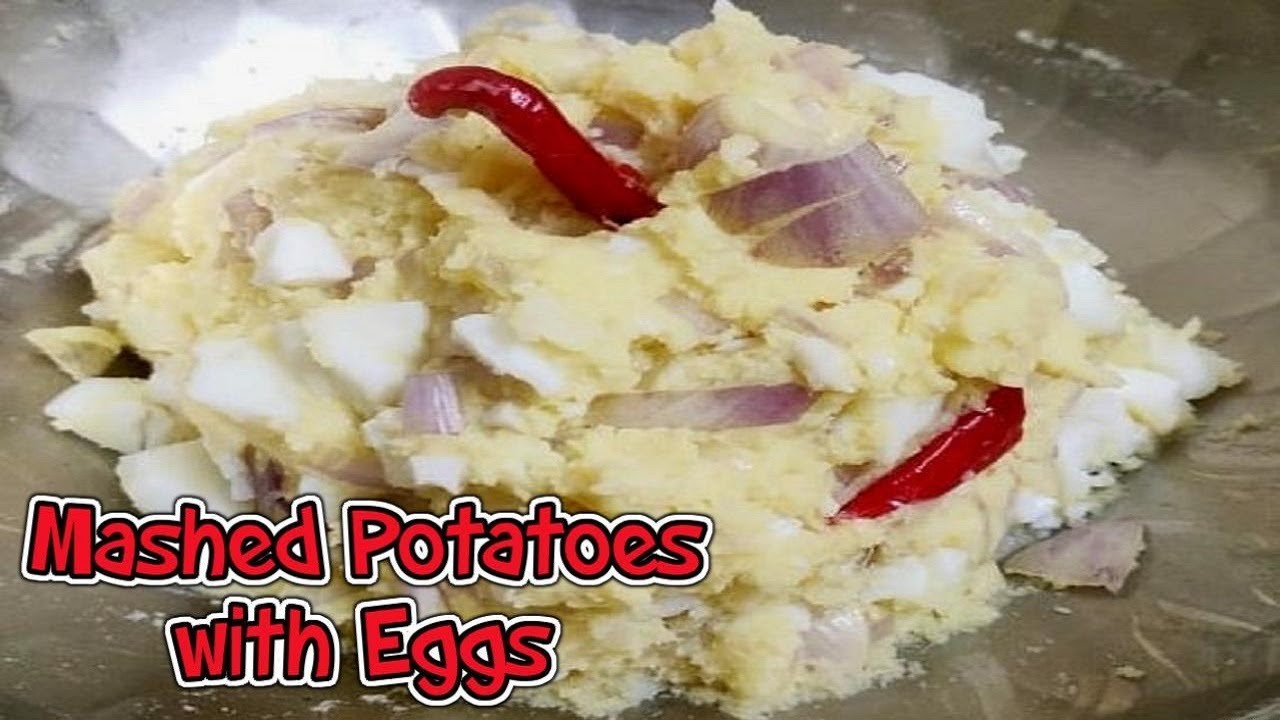 Mashed Potatoes with Eggs Recipe | Mashed Potato | Mashed Potatoes ...