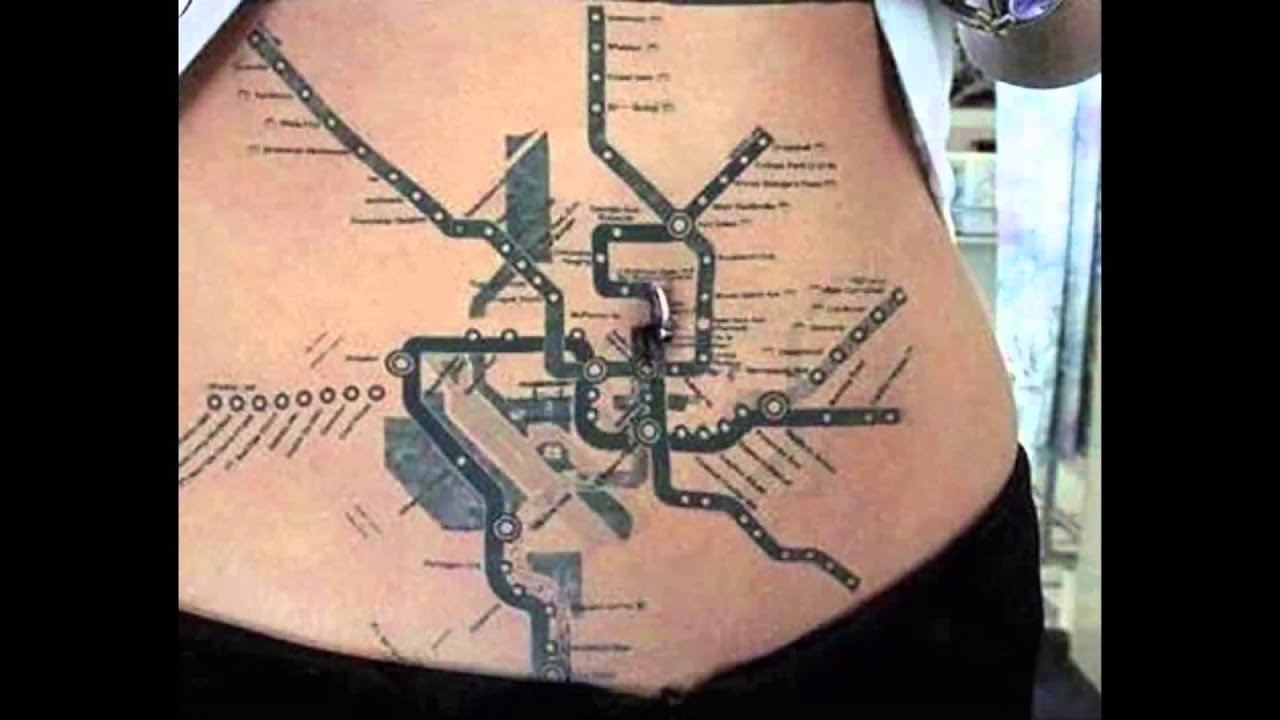 12 Coolest Practical Tattoos - YouTube