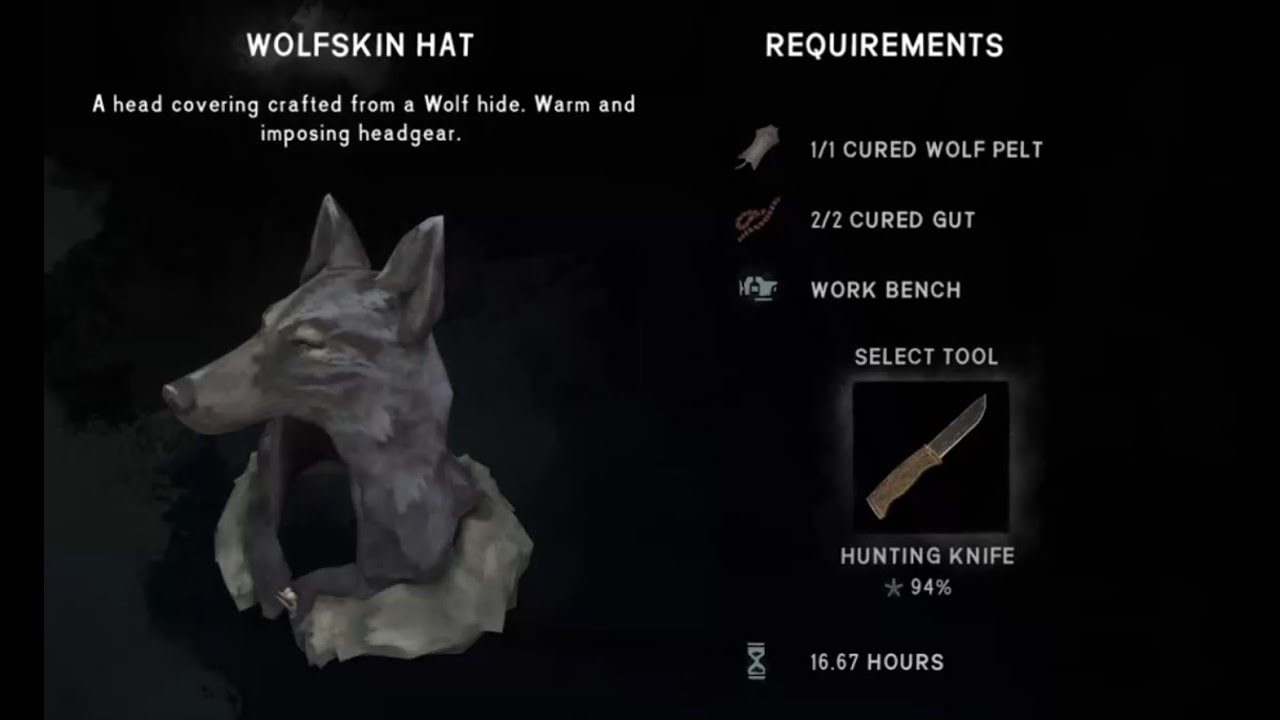 The Long Dark - 1,000-day run in Pilgrim, part 52: Making the wolf hat ...