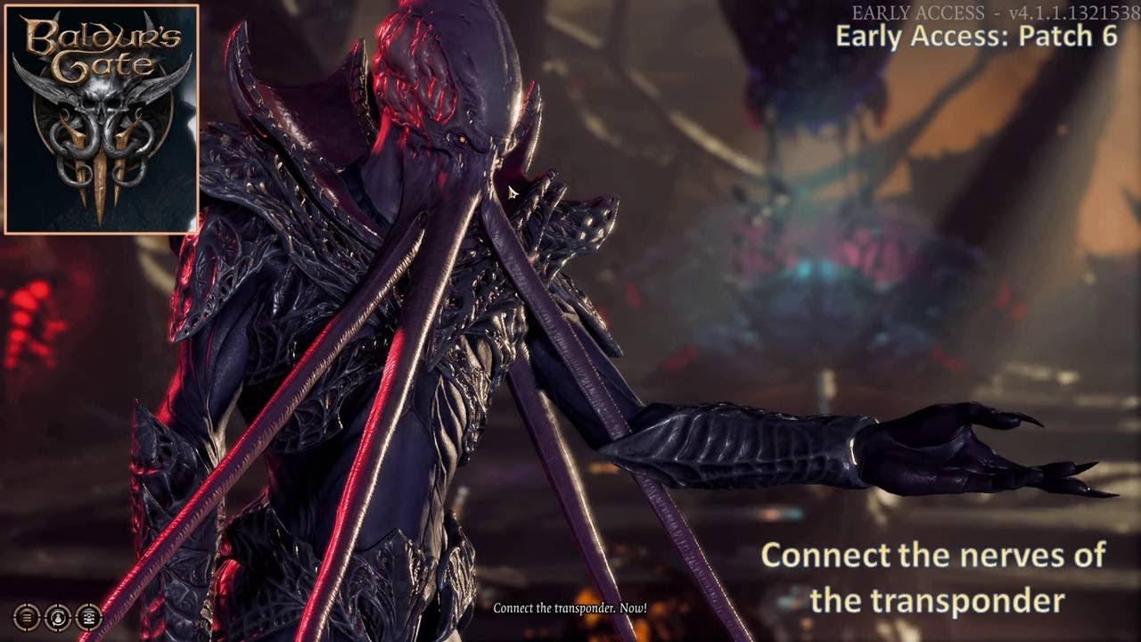 Baldur's Gate 3 - Connect the nerves of the transponder (Cinematic ...