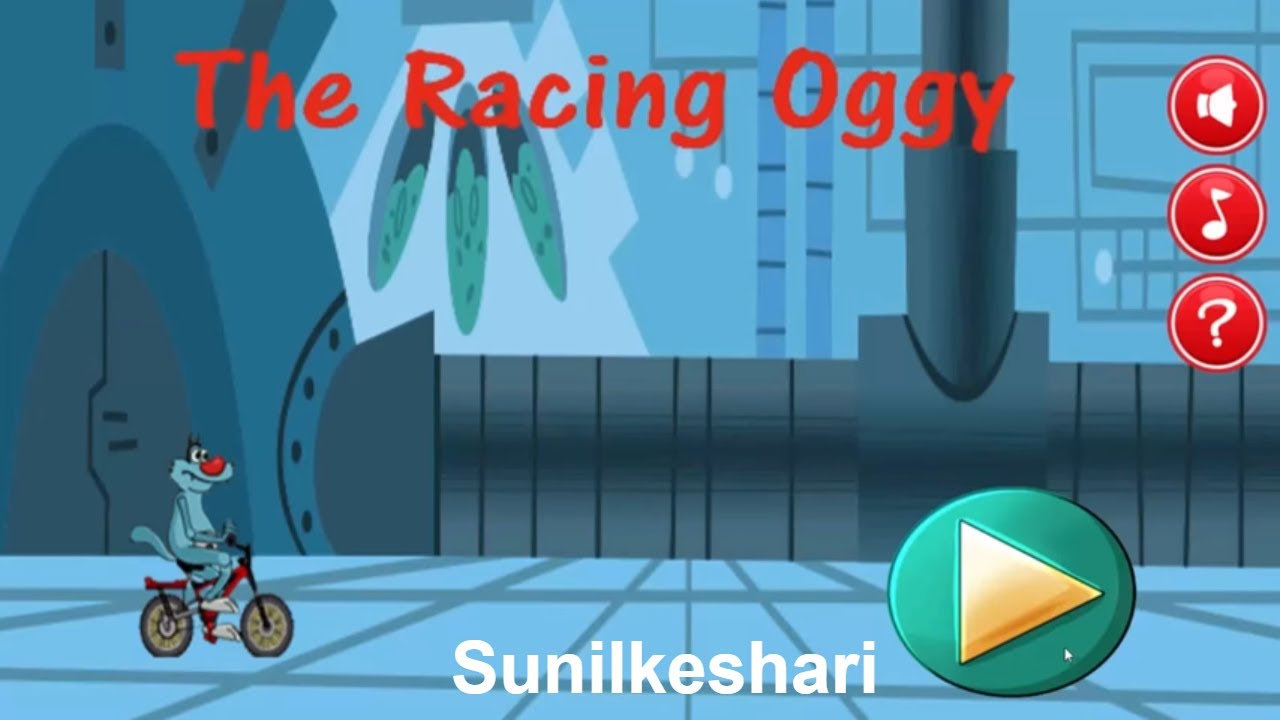 oggy the racing adventure game - YouTube