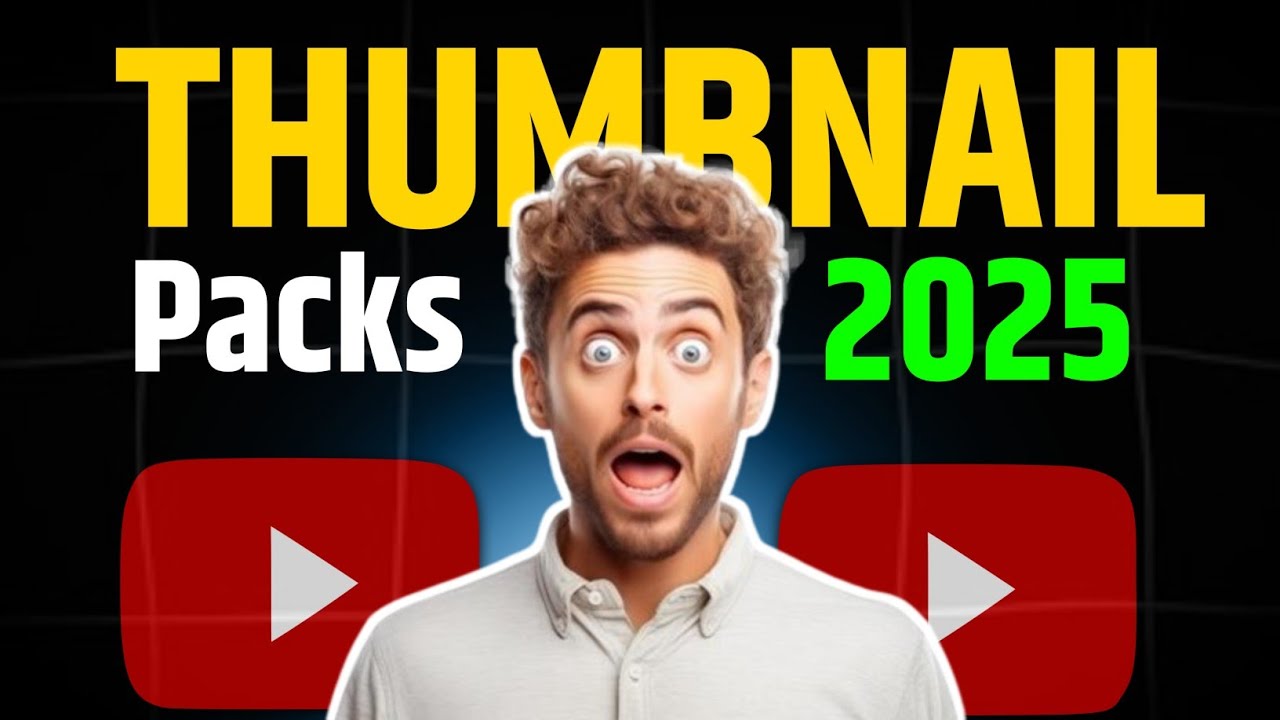 Unlimited Thumbnail Packs Giveaway 2025 🤑 | Free Thumbnail Packs ...