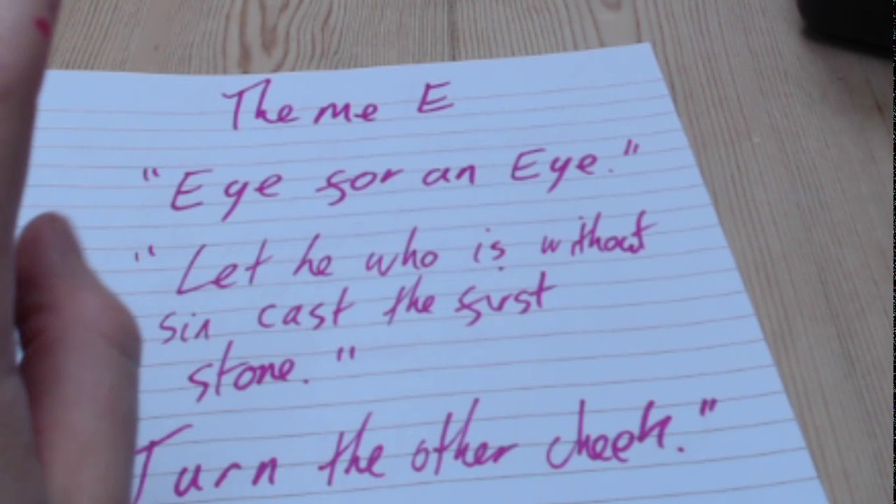 RE Revision Themes paper - Quotes - YouTube