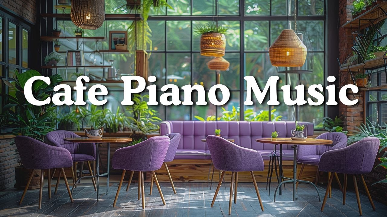 Cafe Piano Music |Relaxing & Peaceful Background Music for Cafe - YouTube