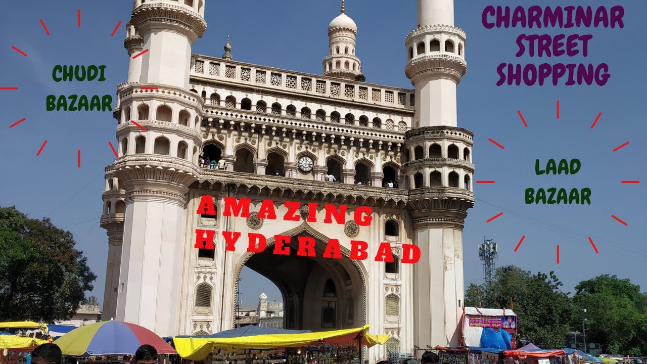 #Shopping at Charminar #Street Shopping# Laad | Chudi Bazaar - YouTube