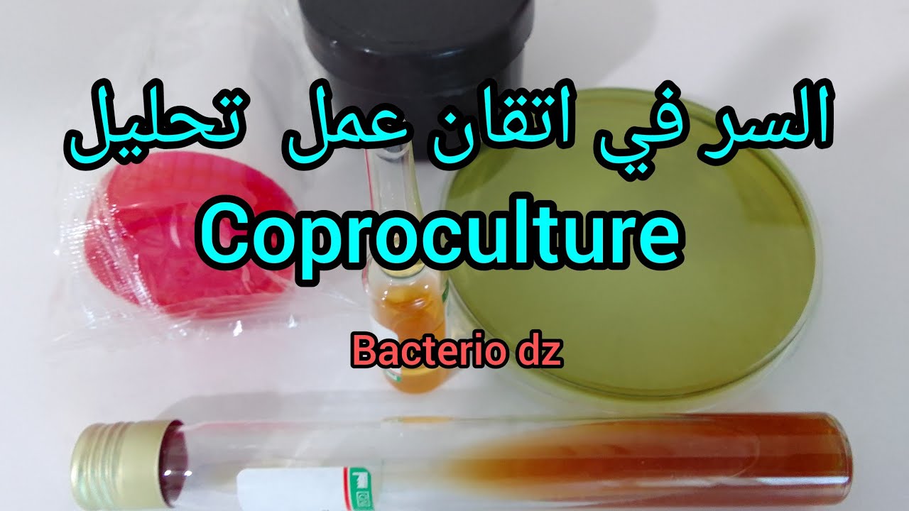 السر في اتقان عمل تحليل coproculture ?????!!! - YouTube