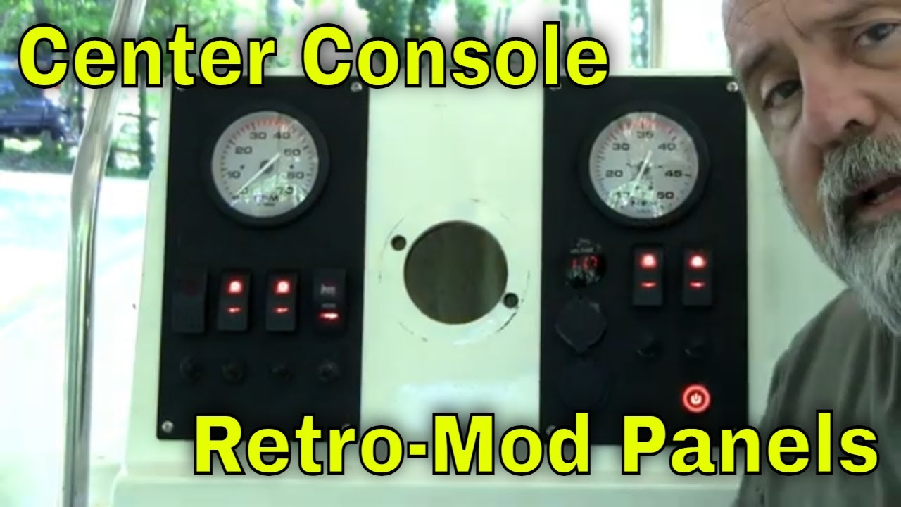 How to Make Custom Center Console Electrical Panels - Boston Whaler ...