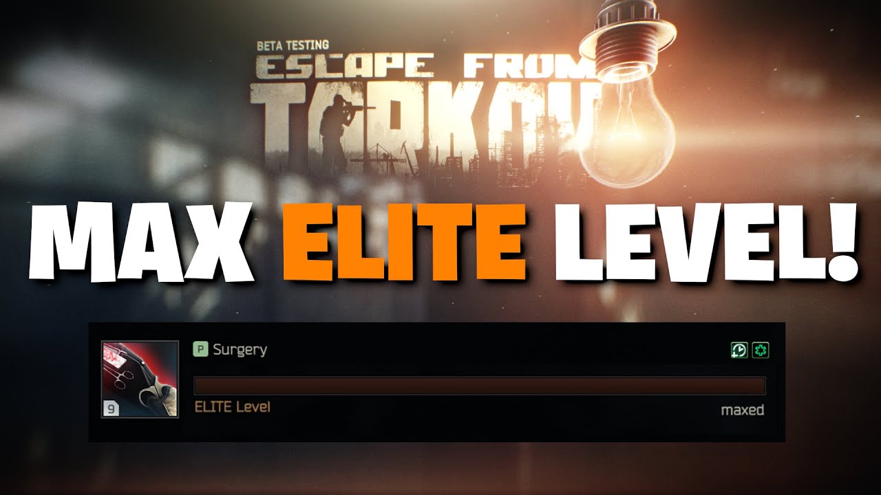 Escape From Tarkov PVE - How To MAX OUT Your Surgery Skill! How To Get ...