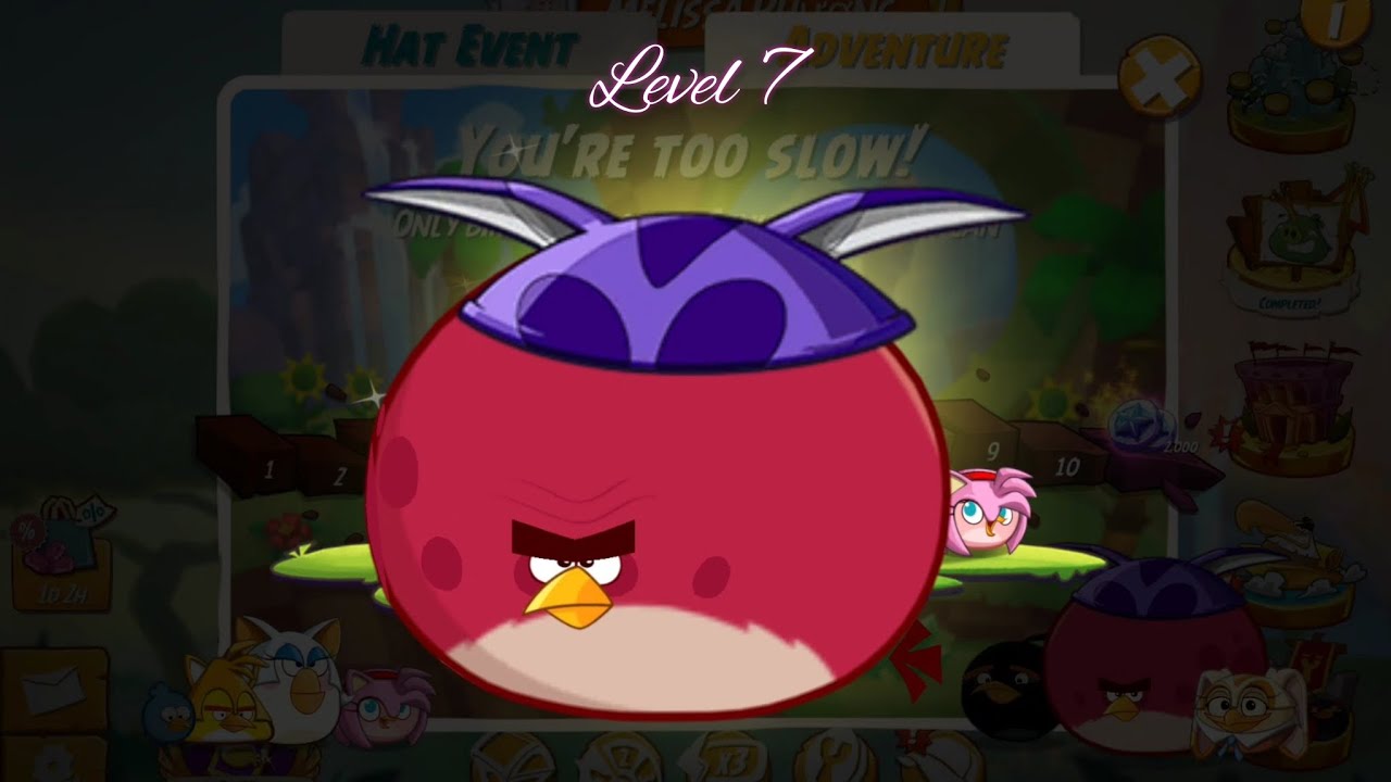 Angry Birds 2 X Sonic The Hedgehog: You're Too Slow (Level 7) - YouTube