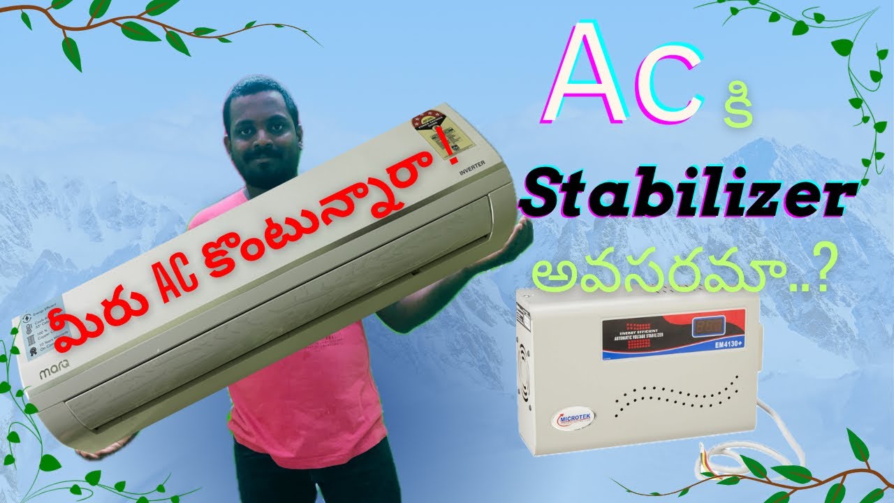 Ac Best Stabilizer in india 2024 | Budget Best Stabilizer | AC inbuilt ...