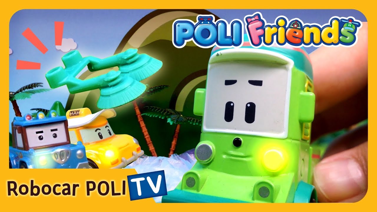 A Strange Adventure of 4 Firends | POLI Friends | Robocar POLI - YouTube