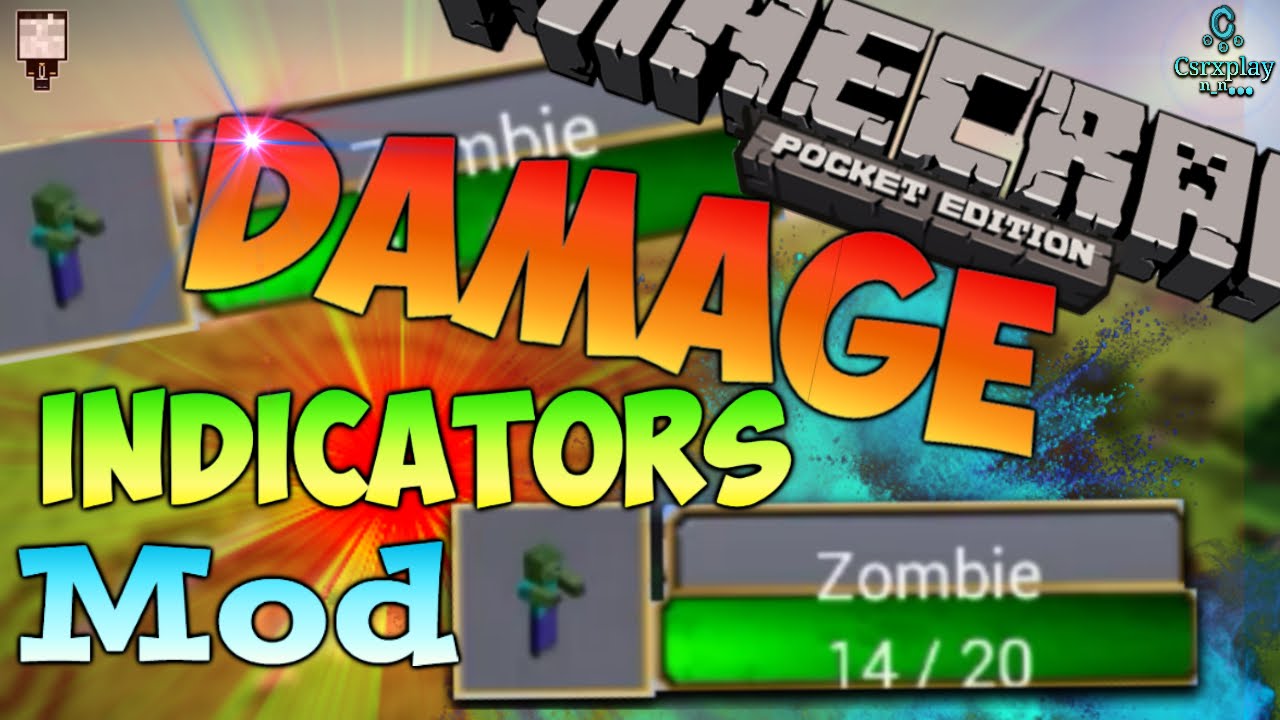Mod Damage indicators - Indicadores de vida Mod | Mods para Minecraft ...