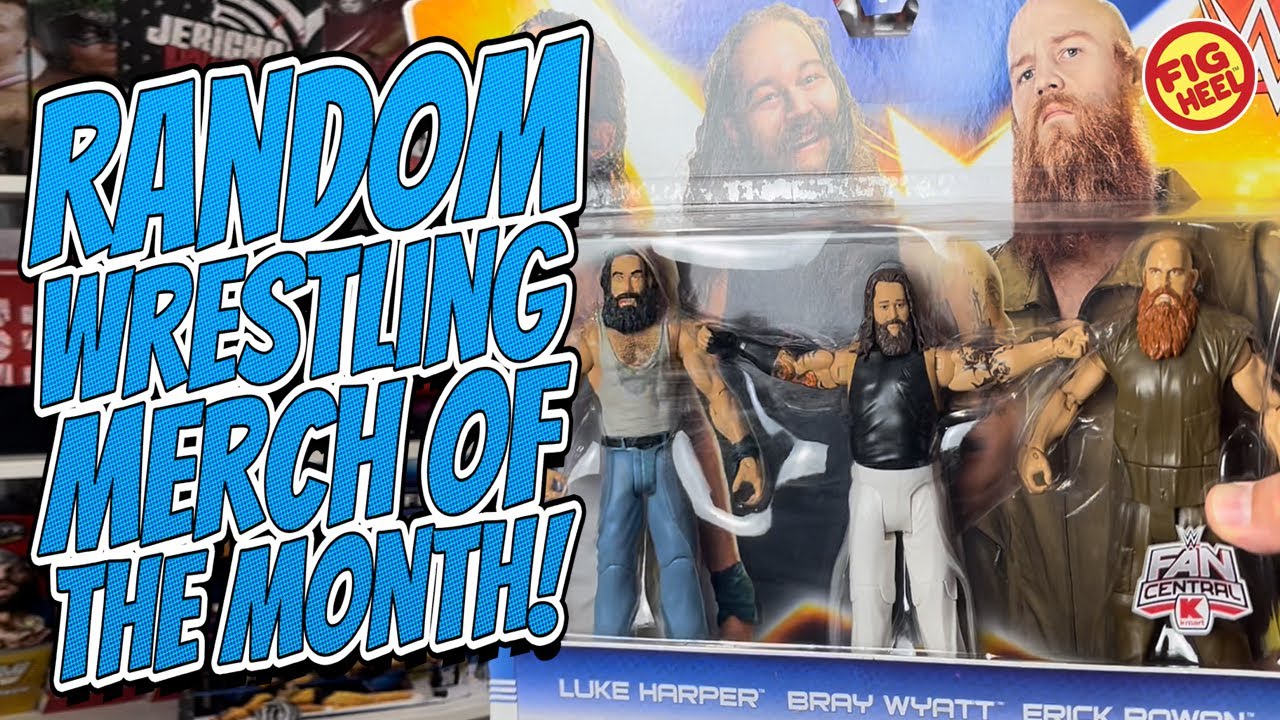 Random Wrestling Merch of the Month - June 2024 - WWE, WCW & WWF ...