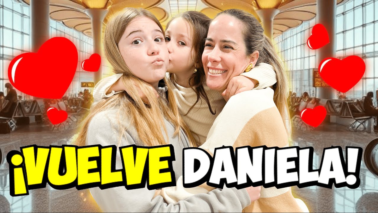 EL REENCUENTRO MÁS EMOTIVO 😭 MI HIJA DANIELA VUELVE DE INGLATERRA ...