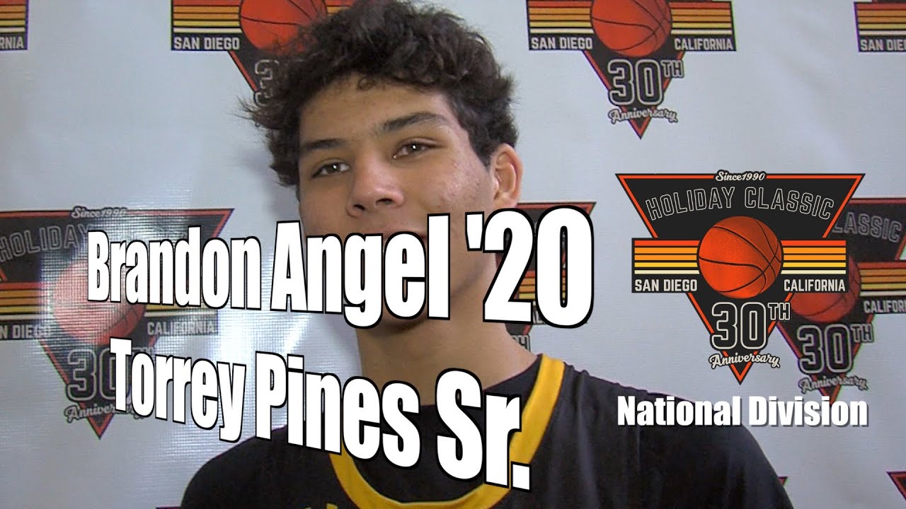 Brandon Angel '20, Torrey Pines Senior at the 2019 Torrey Pines Holiday ...