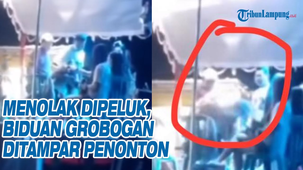 Menolak Dipeluk, Biduan Grobogan Ditampar Penonton, Videonya Viral ...