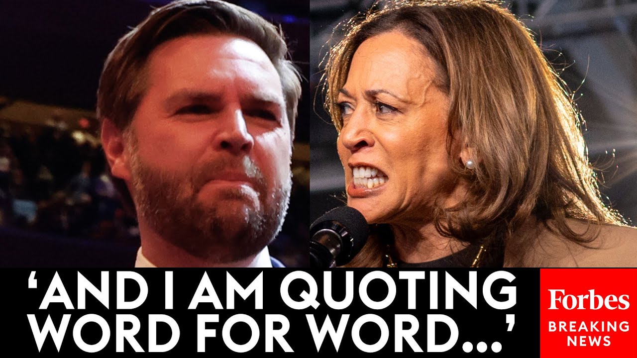 JD Vance Makes Madison Square Garden Crowd Laugh By Quoting Kamala ...