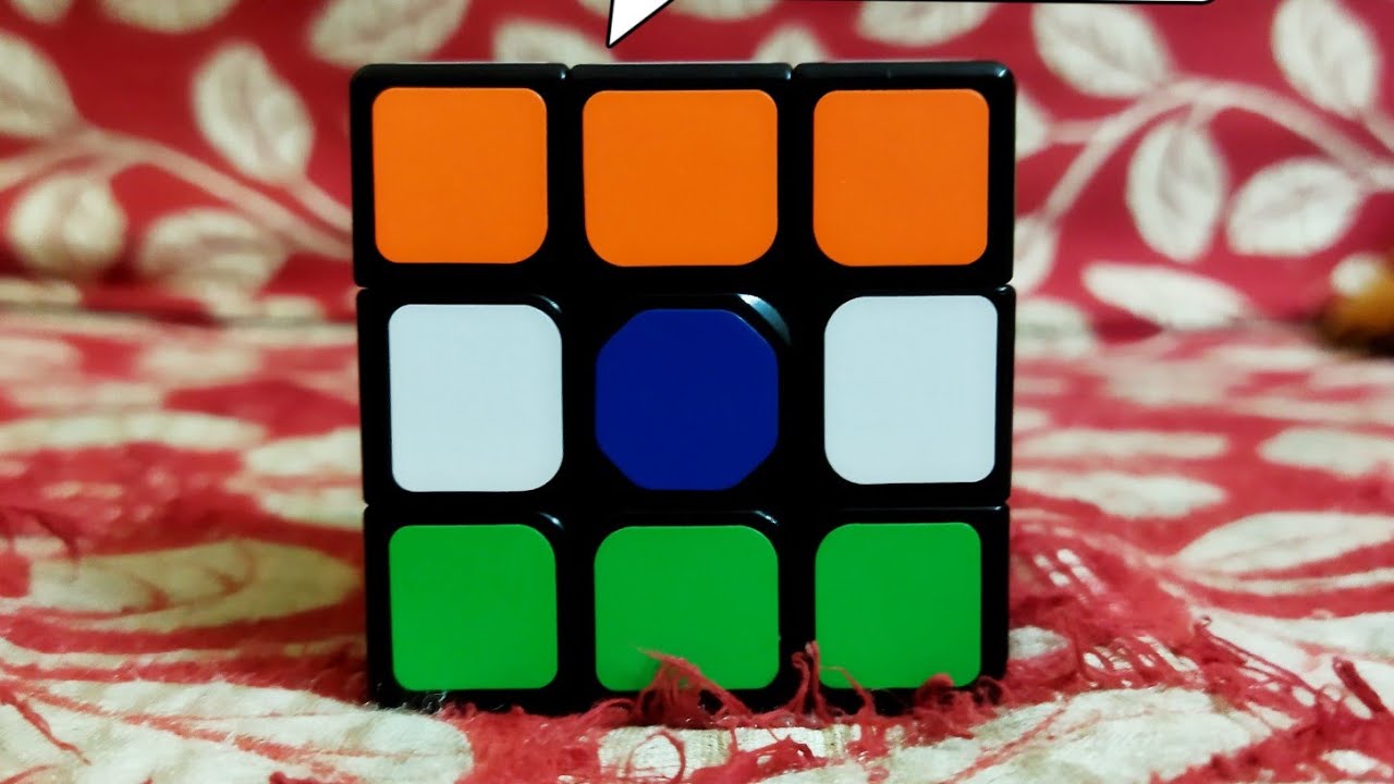 how to make indian flag in Rubik's Cube!!!!! - YouTube