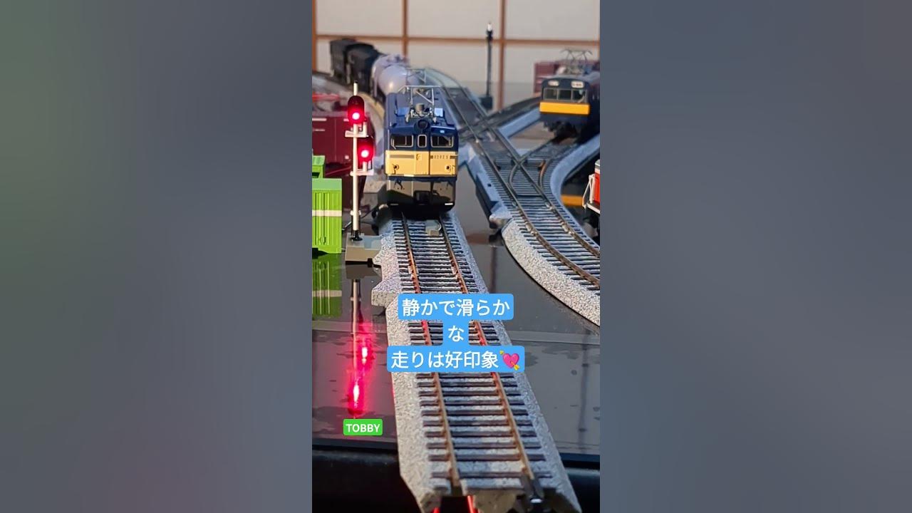 ED62 5 試運転 マイクロエース 5軸配置で自作クロッシングに挑む‼ - YouTube