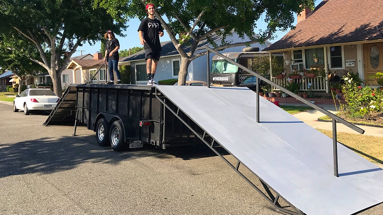 OUR MOBILE SKATEPARK IS ALIVE! - YouTube