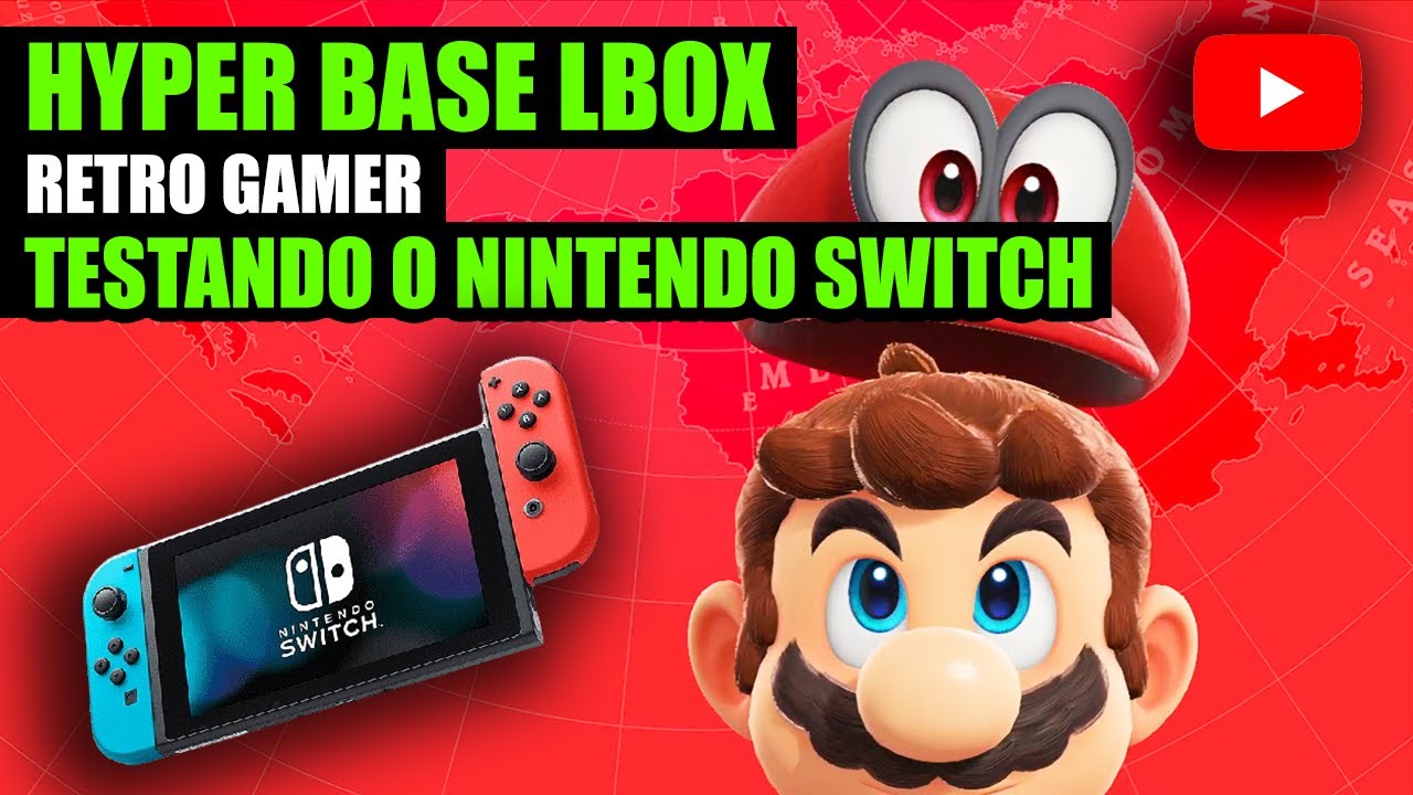 HYPER BASE LBOX RETRO GAMER GAMEPLAY DO NINTENDO SWITCH, VAMOS VER ...