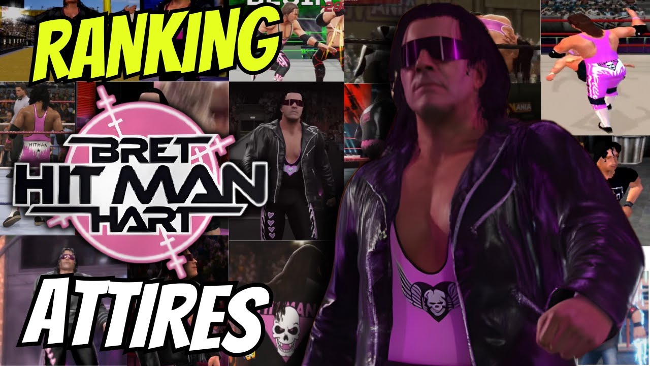Ranking EVERY BRET HART ATTIRE!! - YouTube