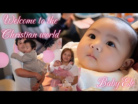 Happy Baptism BaBy Ele - YouTube