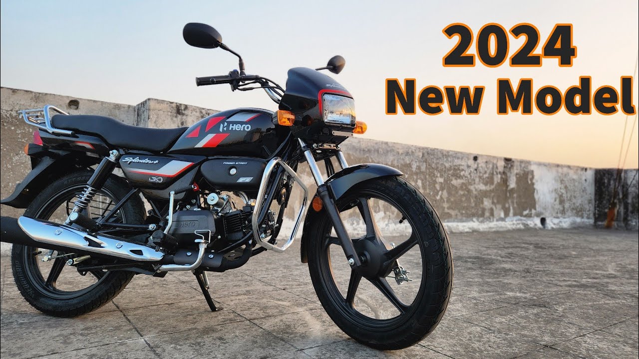 2024 New Hero Splendor plus : New Colour, Price, Updates || Detailed ...