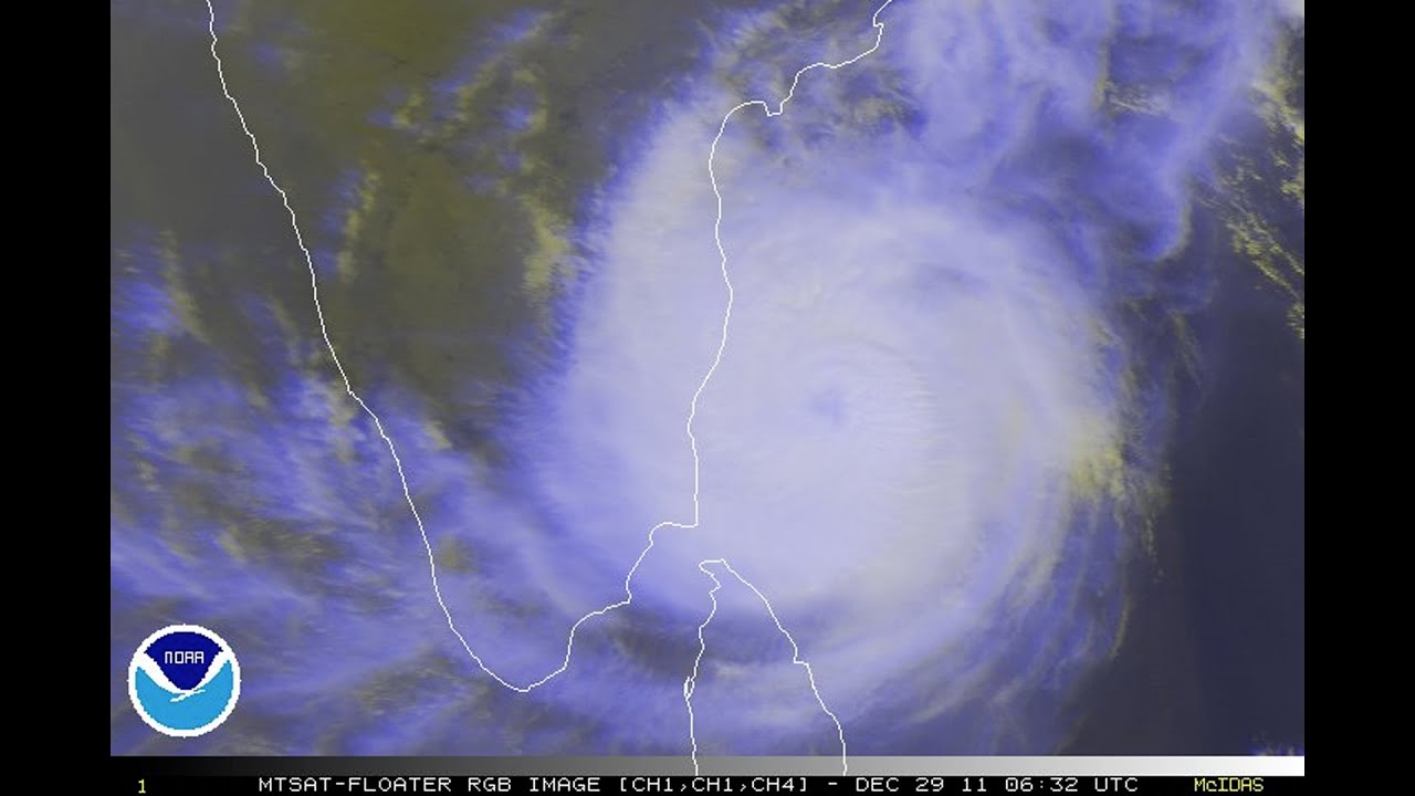 Very Severe Cyclonic Storm Thane / 06B (2011) - YouTube