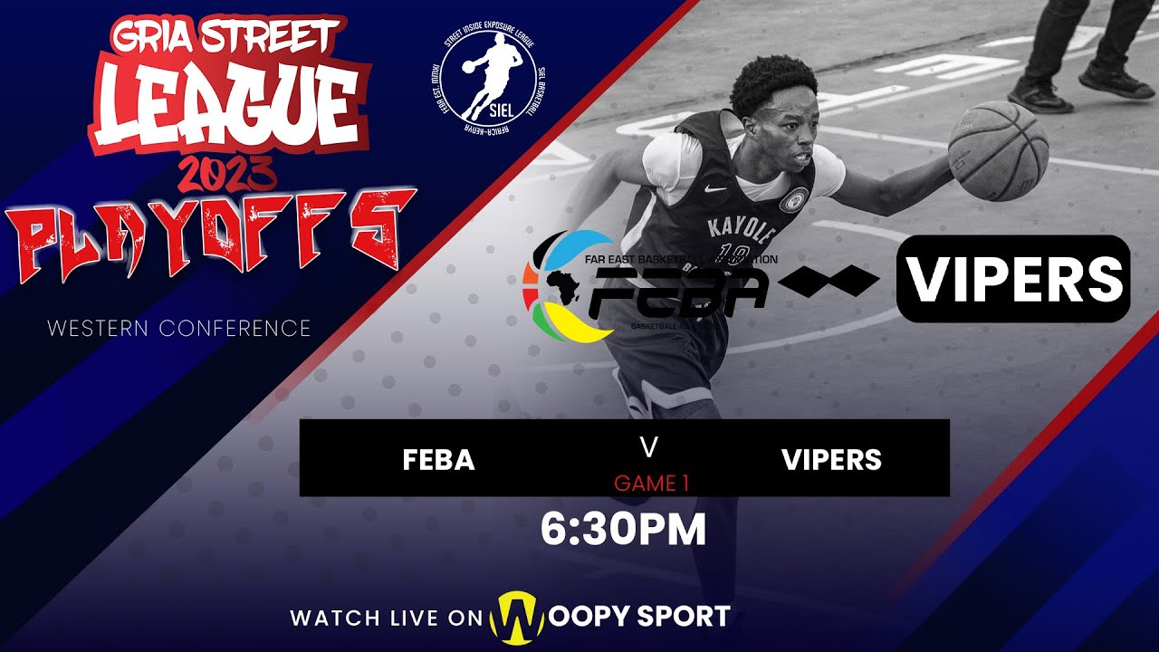 LIVE 🔴 FEBA Academy Vs Vipers Game One - GRIA Street League Playoffs ...