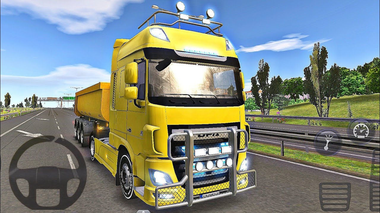 Lái xe đầu kéo DAF xf 510 vận chuyển kim loại phê liệu | Truck ...
