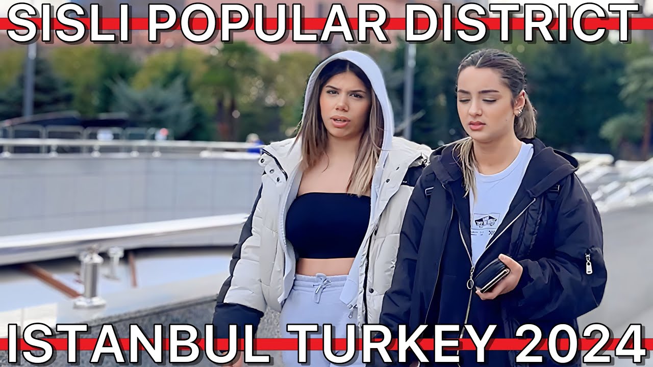 ISTANBUL🇹🇷TURKIYE 2024 Sisli is a popular area for tourists , Cevahir ...