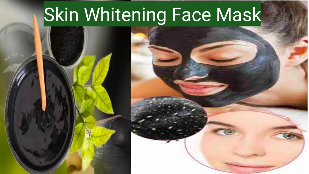 DIY Charcoal Whitening Face Mask |multani mitti & charcoal face pack ...