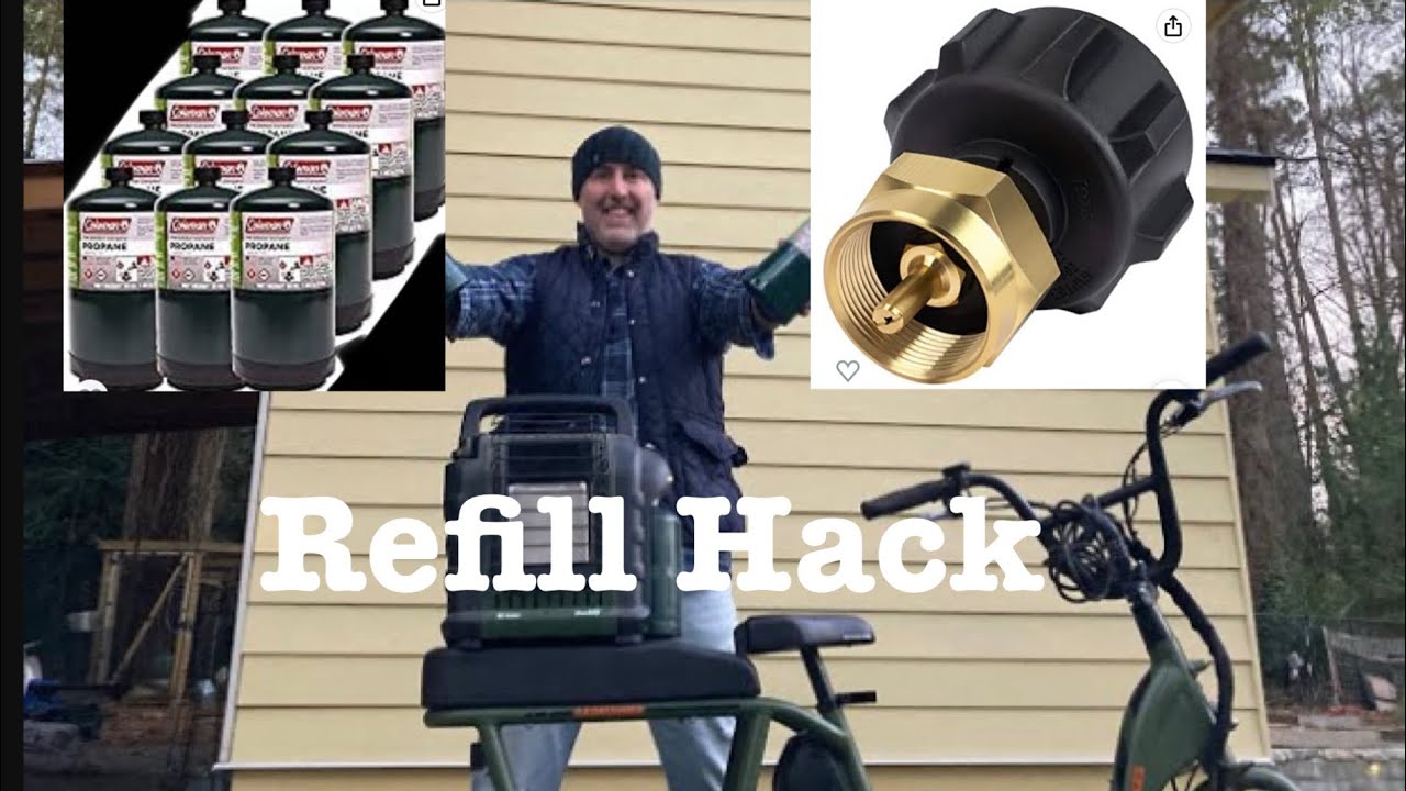 How To Fill Up Propane Bottles - YouTube