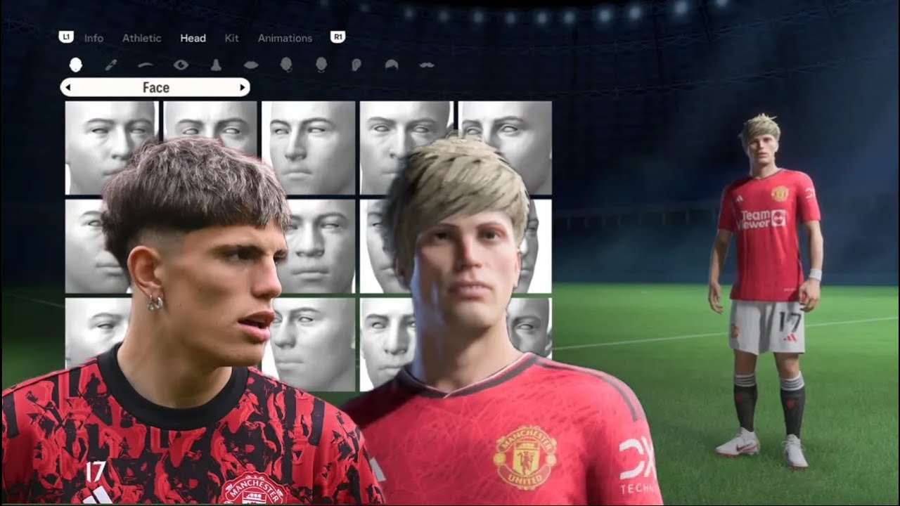 FC 24 | How To Create Alejandro Garnacho 🇦🇷 - YouTube