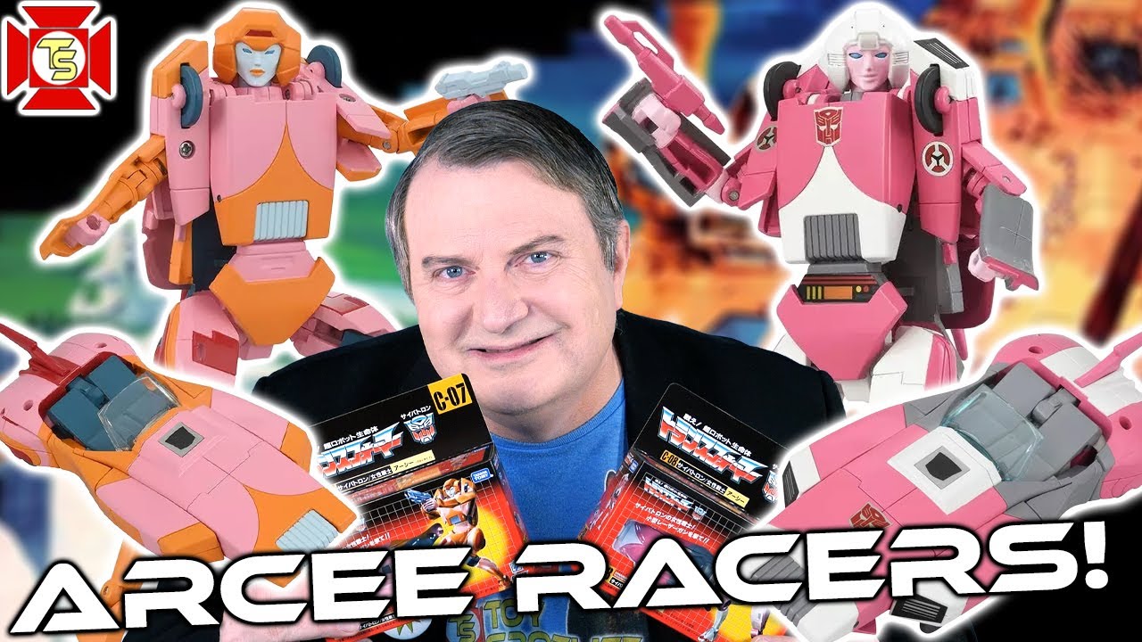 TRANSFORMERS ARCEE & ARCEE Prototype Missing Links Review - YouTube
