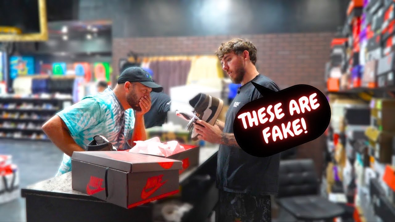 Every Shoe Was FAKE!! - YouTube