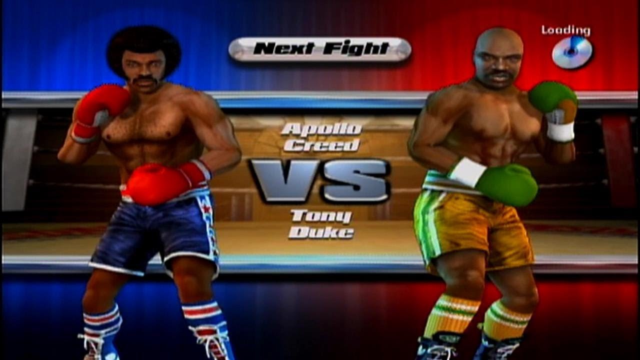 Apollo Creed vs Tony Duke Fight 1 - Rocky Legends HD - YouTube