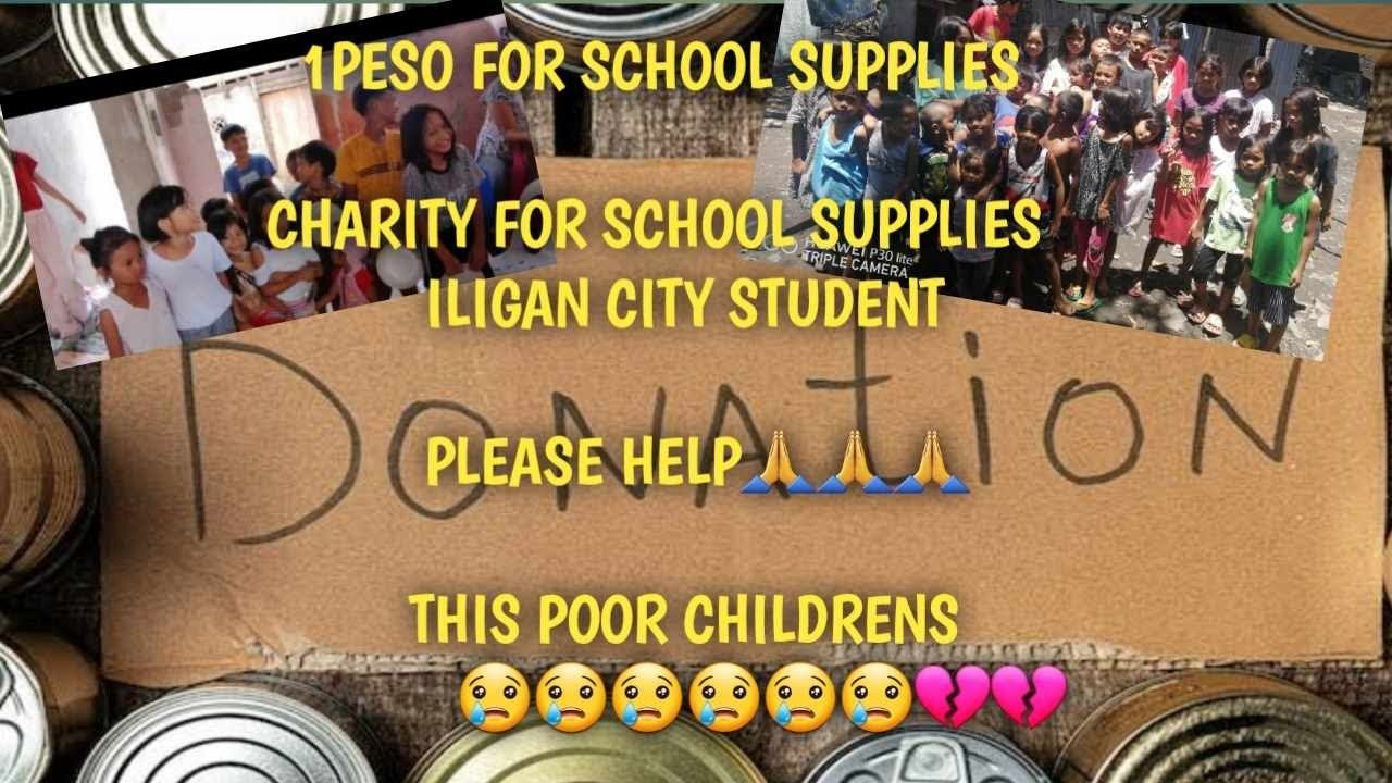 Live For a cause | for those kids who needs school supplies| god bless ...