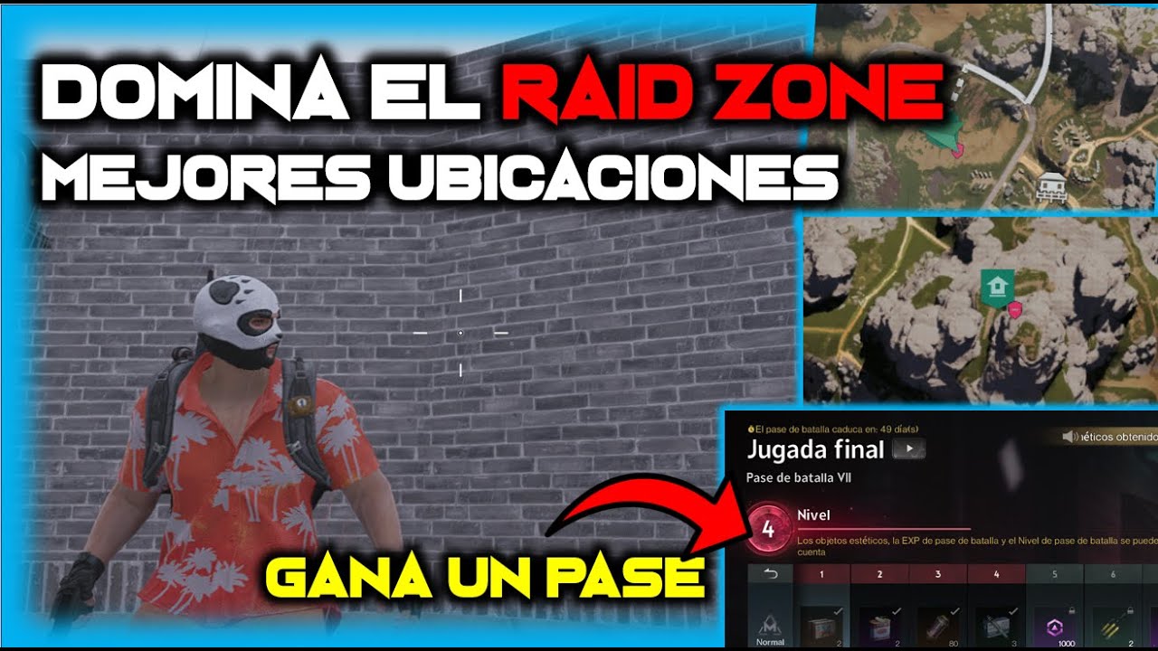 🔥DOMINA EL RAID ZONE🔥con las MEJORES UBICACIONES de territorio "estilo ...