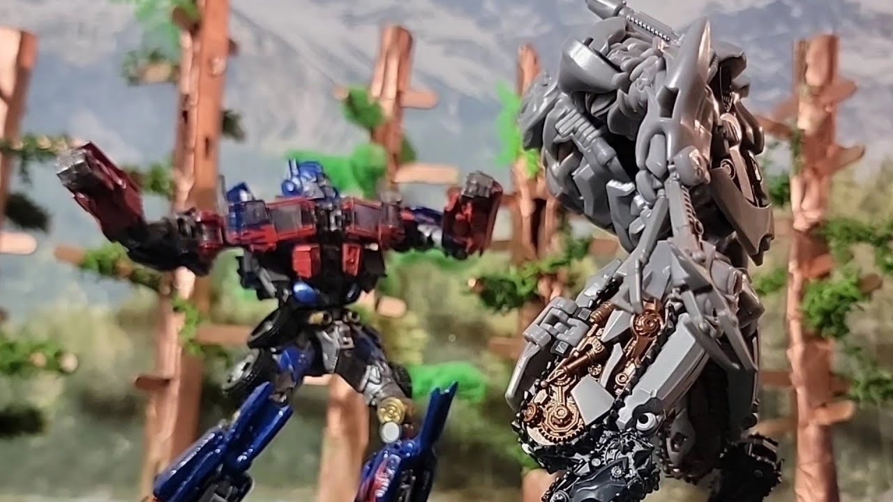 Transformers ROTF: Forest Battle Clip - YouTube