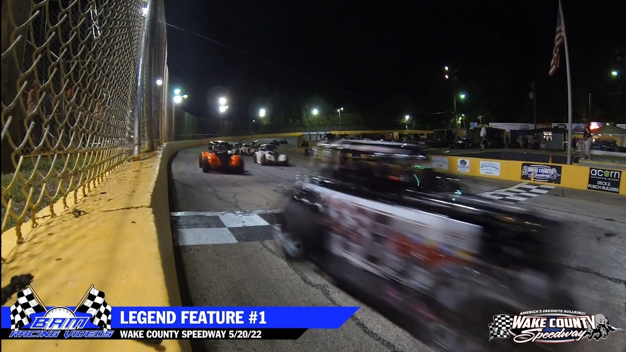 Legend Feature #1 - Wake County Speedway 5/20/22 - YouTube