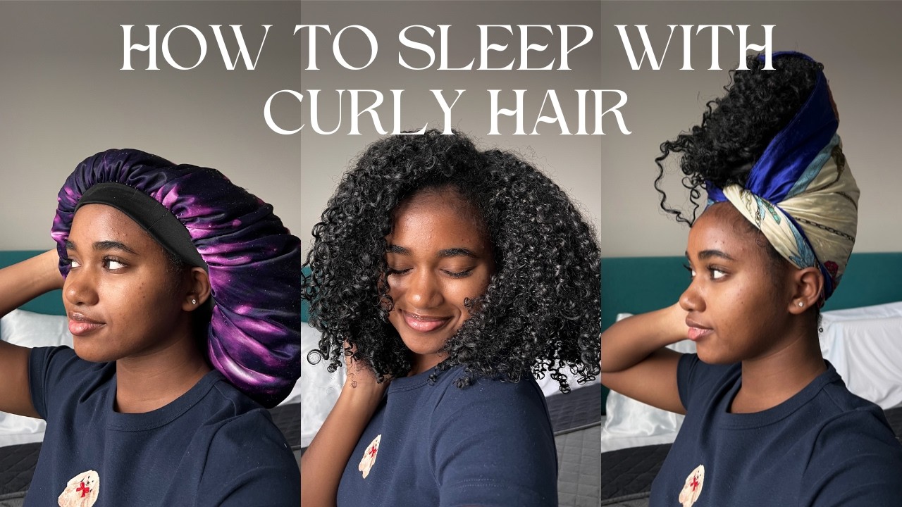 How To Sleep With Curly Hair | Wake Up To Perfect Curls Every Morning ...