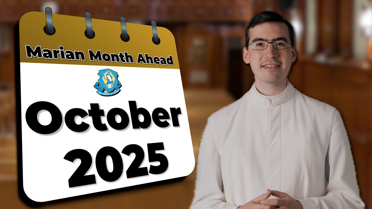 The Marian Fathers' Schedule for October 2025! - YouTube