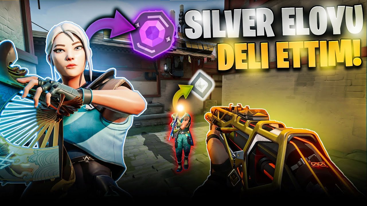 Silver Elo DİAMOND oyuncuya nasıl tepki veriyor? -VALORANT - YouTube