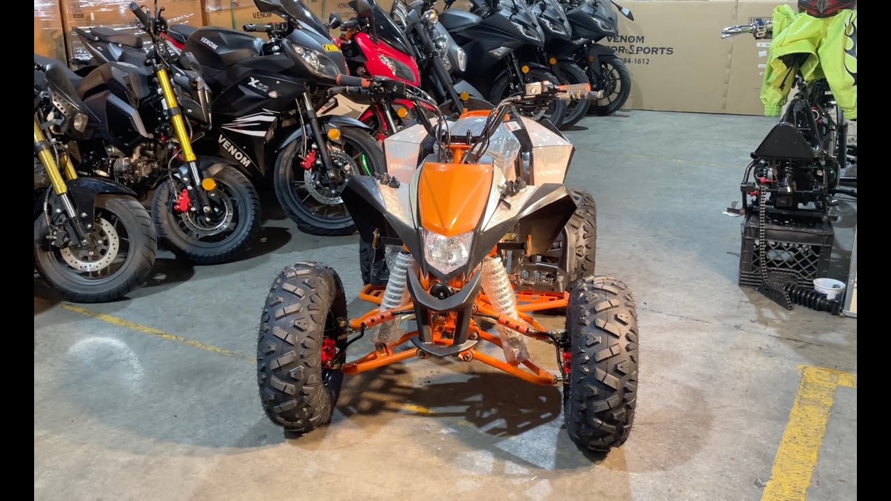 How to Maintain your Venom 110cc & 125cc ATVs | Venom Motorsports - YouTube