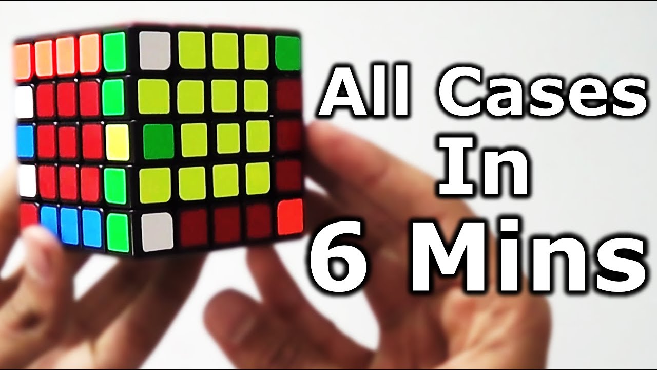 ALL 5x5 Last 2 Edges Cases - YouTube