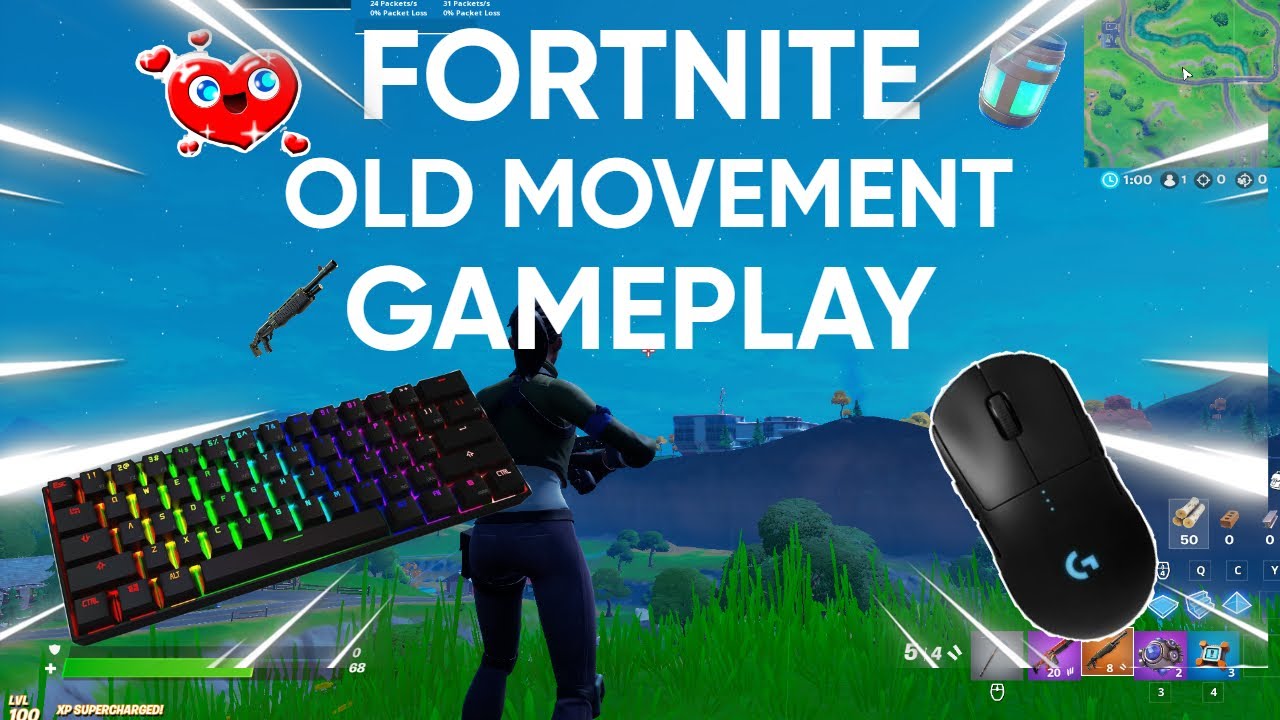 Fortnite Old Movement Gameplay! #bringbackompp - YouTube