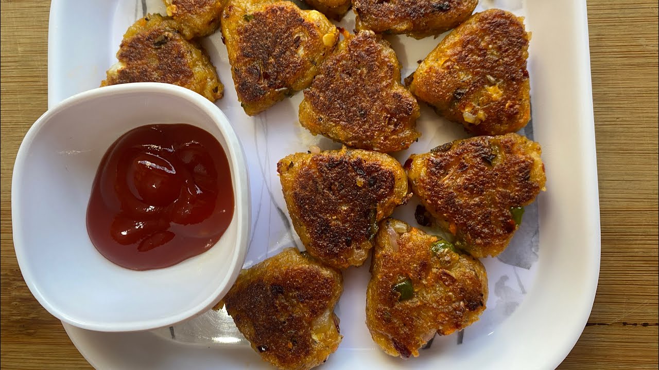 Heart Shaped Bread Potato Cutlets | Taste of Cutlets you have never ...
